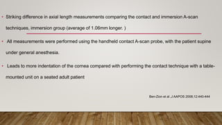 Iol power calculation in pediatric patients | PPTX