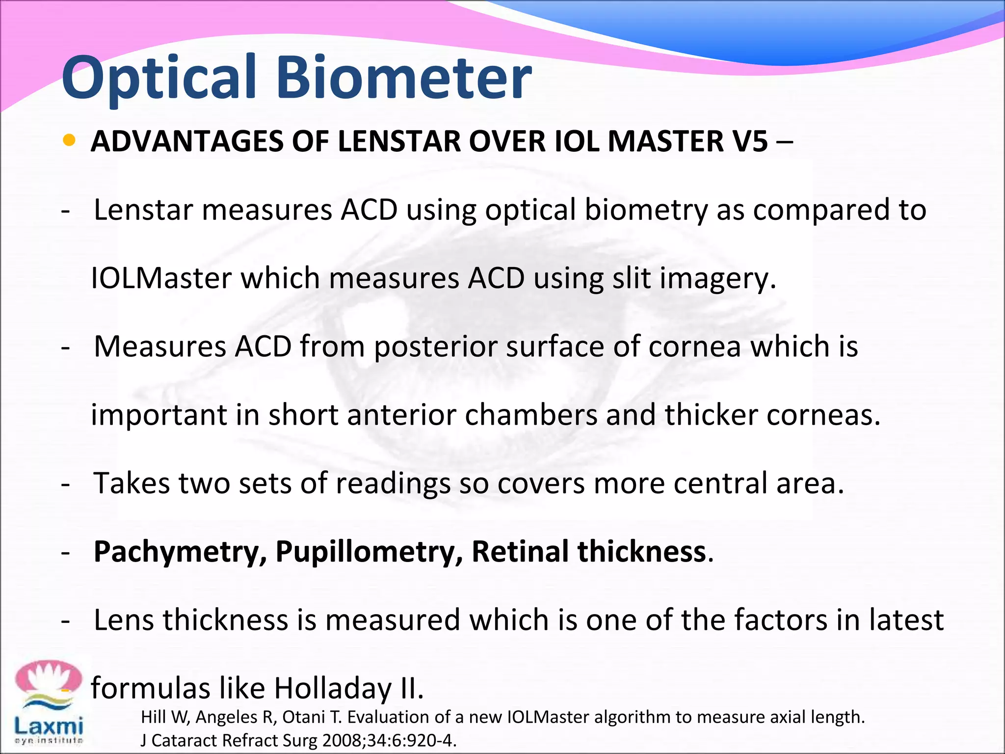 IOL power calculation special situations | PPTX
