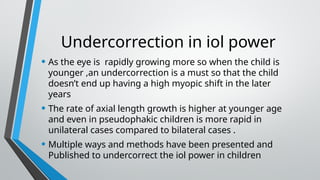 Intraoccular lens power selection-2.pptx