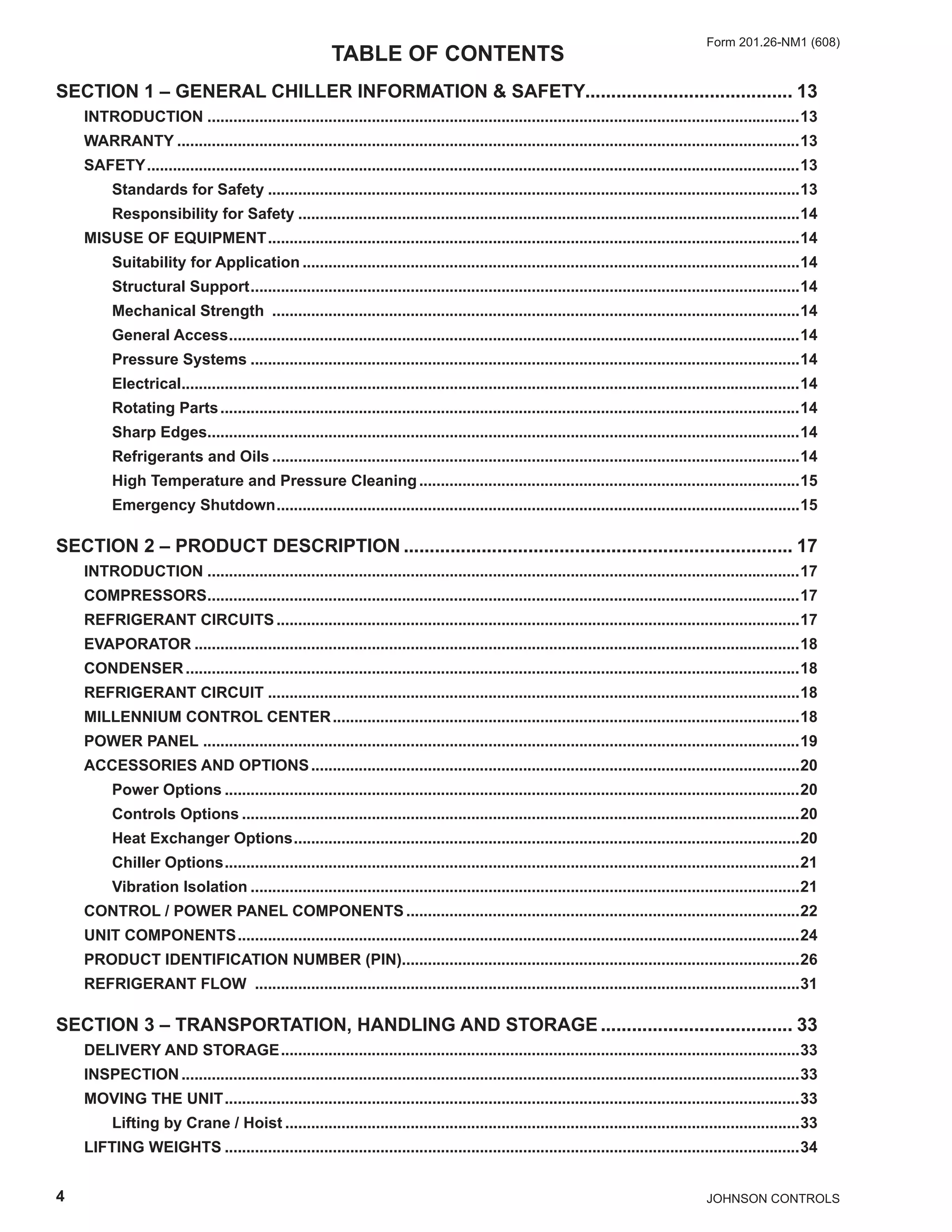 Manual do chiller York com condensação a agua ycwl | PDF | First Aid ...