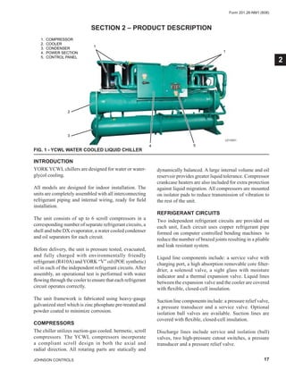 Manual do chiller York com condensação a agua ycwl | PDF