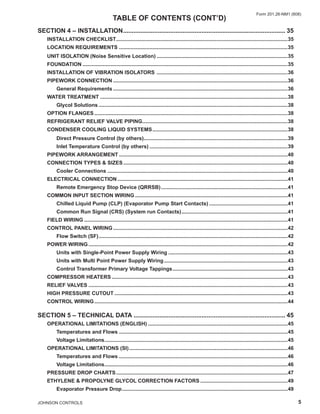 Manual do chiller York com condensação a agua ycwl | PDF