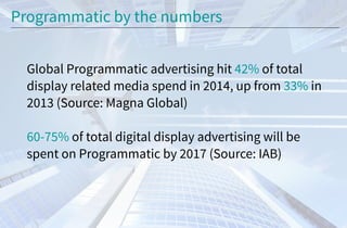 The Benefits of Machine Learning and Programmatic Buying | PPT