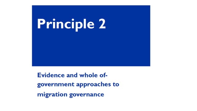 Migration Governance Framework & its applications by IOM | PDF