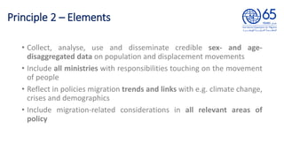 Migration Governance Framework & its applications by IOM | PDF