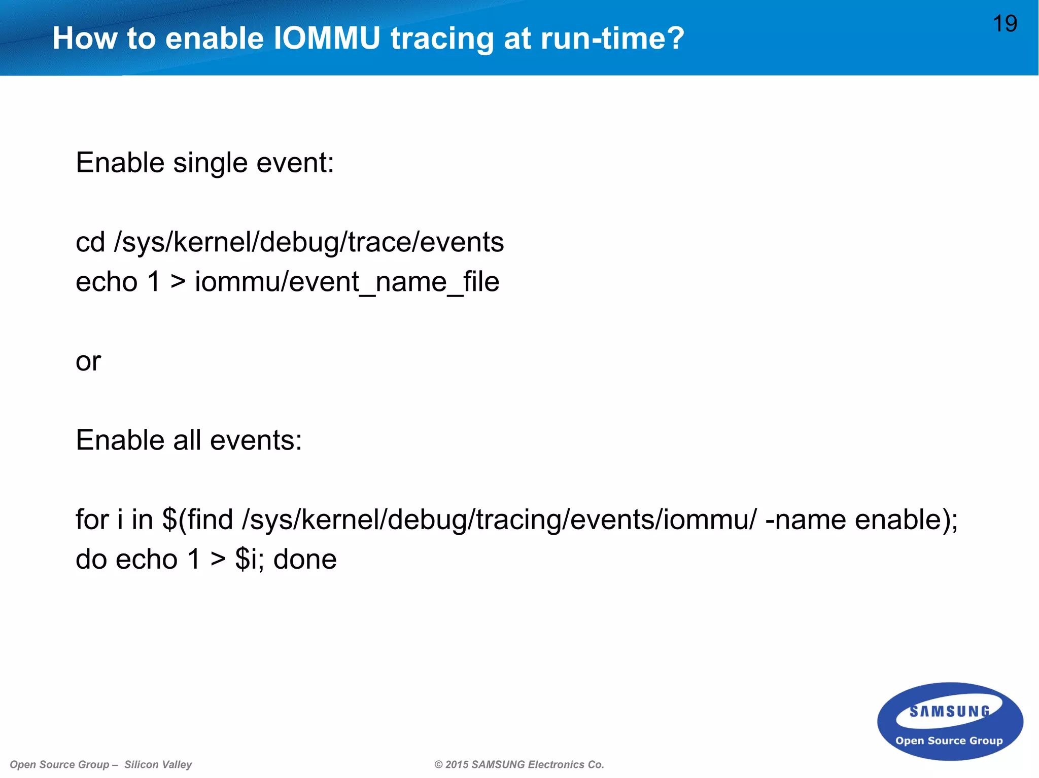 Iommu tracing reviewed | PDF