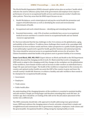 IOMSC 2014 Proceedings | PDF