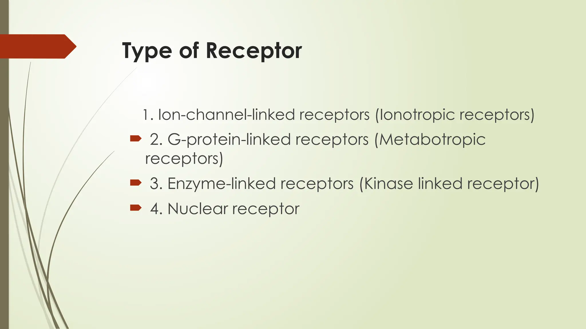 Ion-channel-linked receptors ........... | PPTX