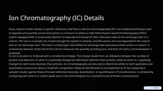 Ion-Chromatography-IC.pptx ion chromatography ppt | PPTX