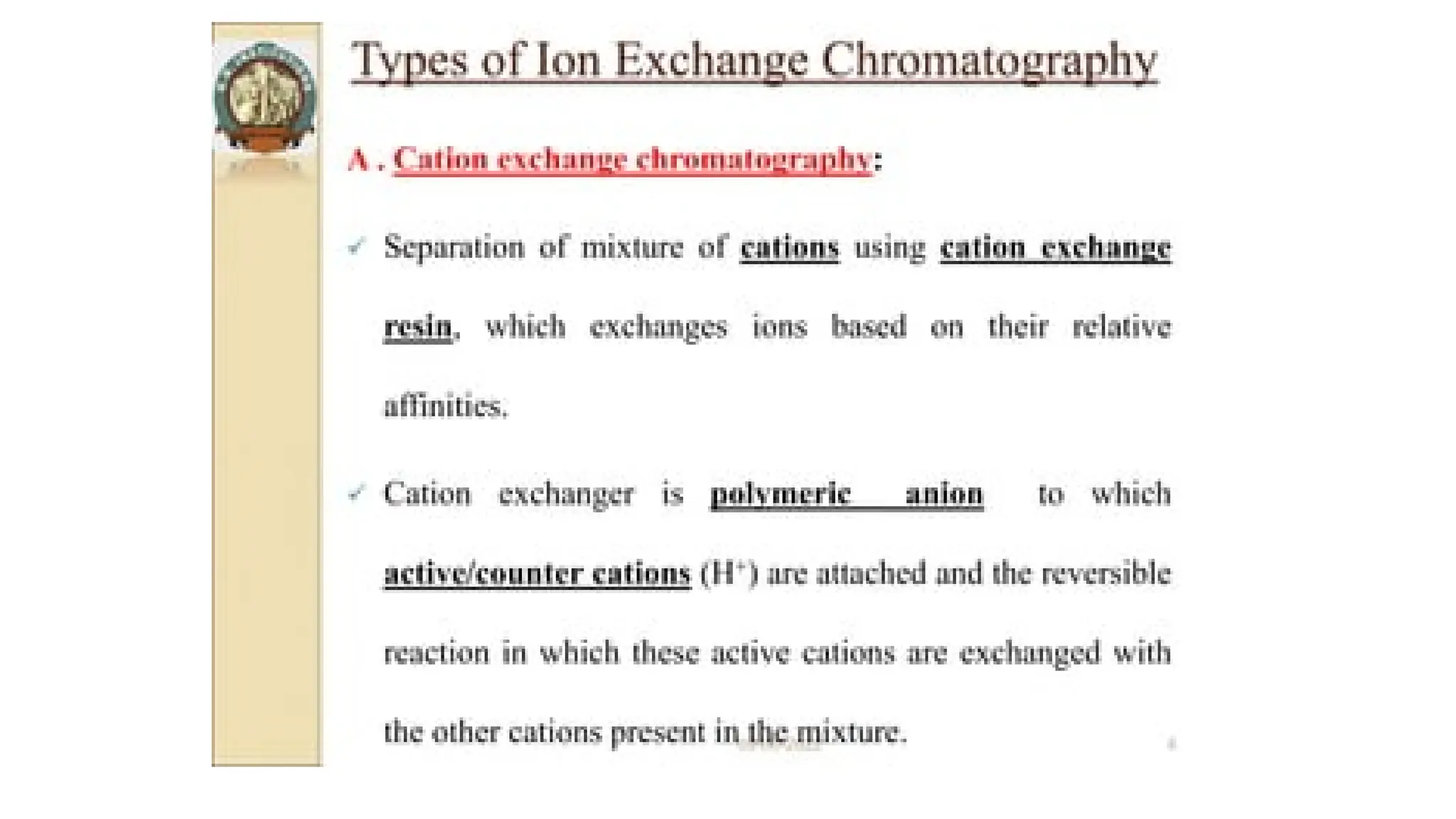 Ion-Exchange chroma Lecture.pptx presentation | PPT