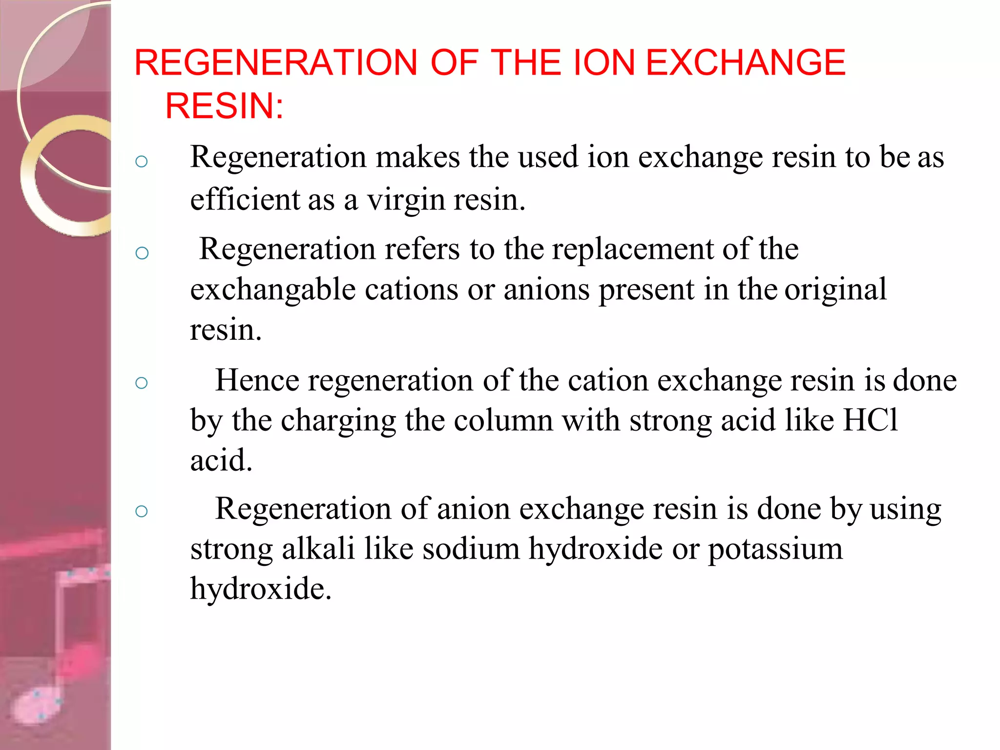 Ion exchange chromatography | PDF