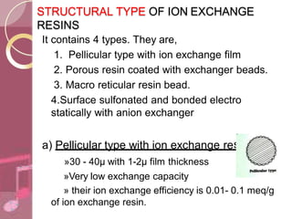 Ion exchange chromatography | PDF