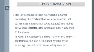 Ion exchange chromatography | PPTX