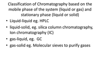 Ion exchange chromatography | PPT