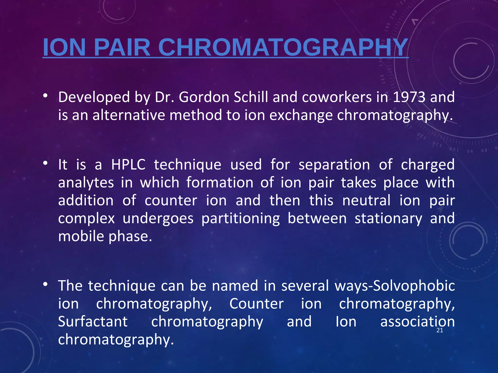 Ion exchange chromatography - by Shree | PPT