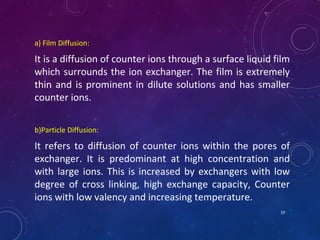 Ion exchange chromatography - by Shree | PPT