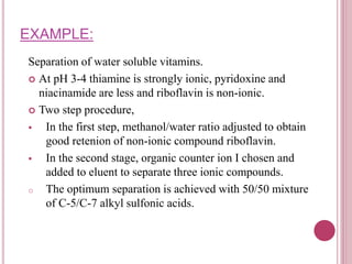 Ion-pair chromatography .pptx