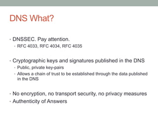 DNSSEC: How to deploy it, and why you should bother (ION Toronto 2011 ...