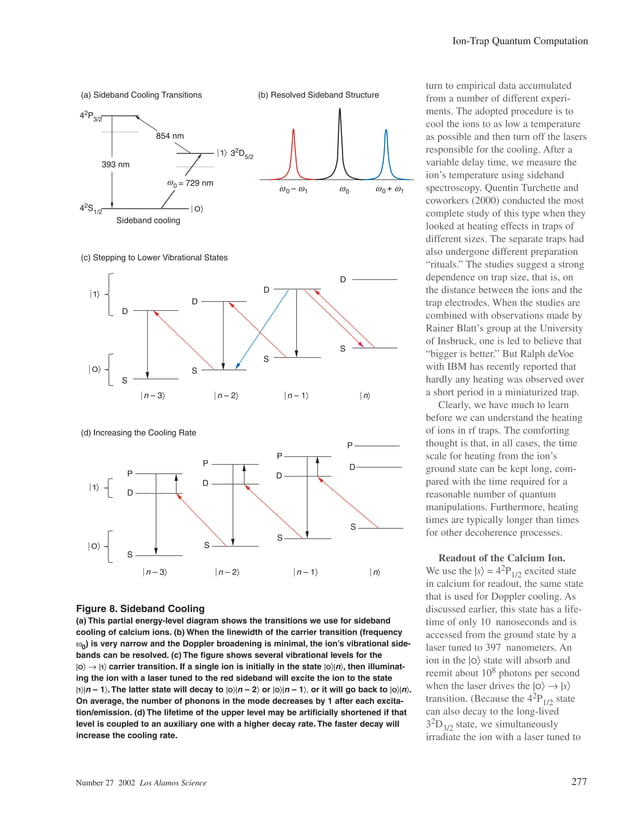 Ion trap quantum computation | PDF
