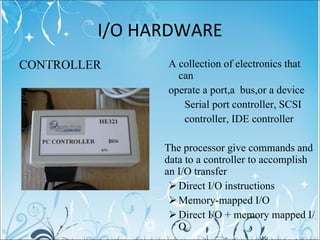 I/O System | PPT