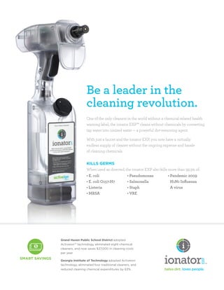 Activeion Ionator EXP Spec Sheet | PDF