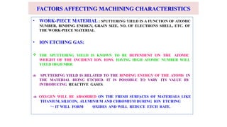 ION BEAM MACHINING for Manufacturing Engineering | PPTX