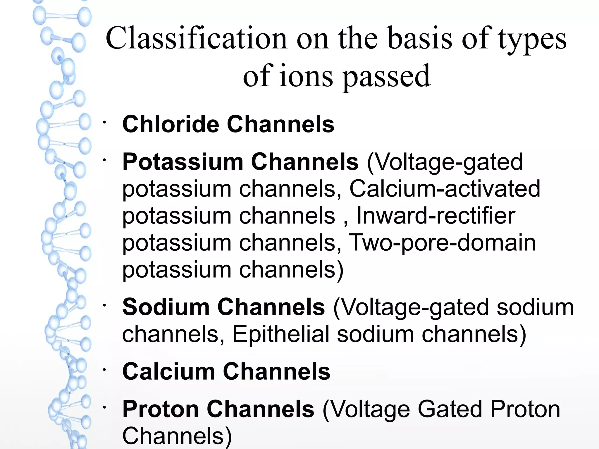 Ion channels | PPT