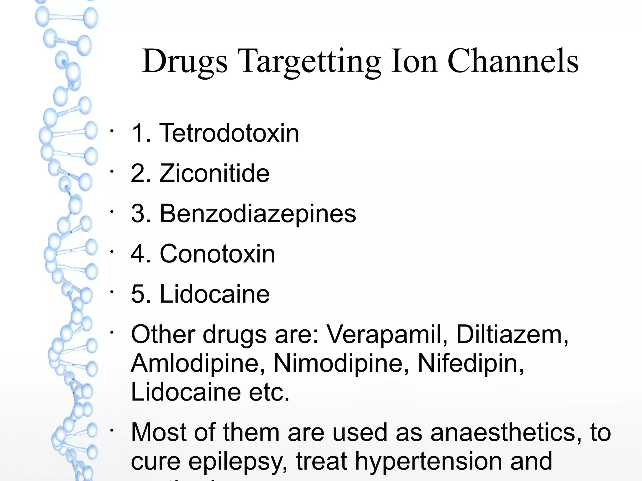 Ion channels | PPT