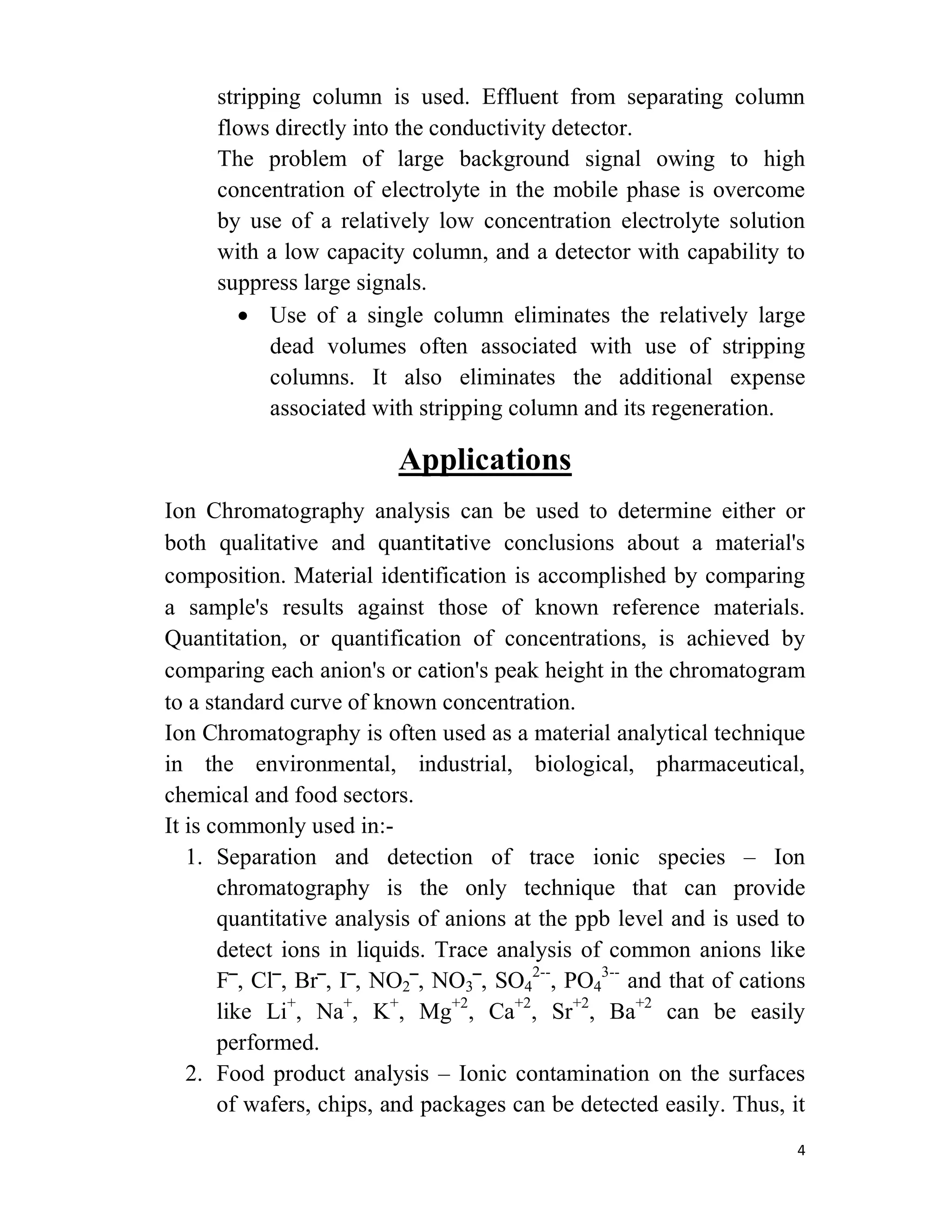Ion chromatography copy | PDF