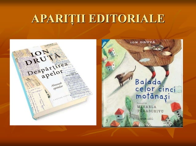 Ion Druță viața și activitatea | PPT