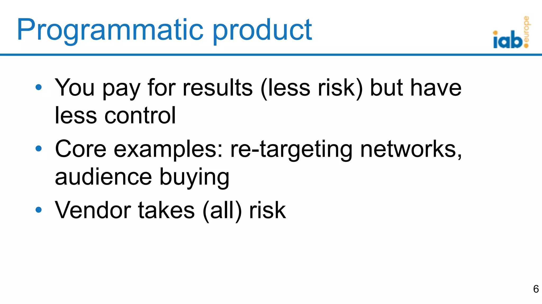 Programmatic - a high-level approach | PPT