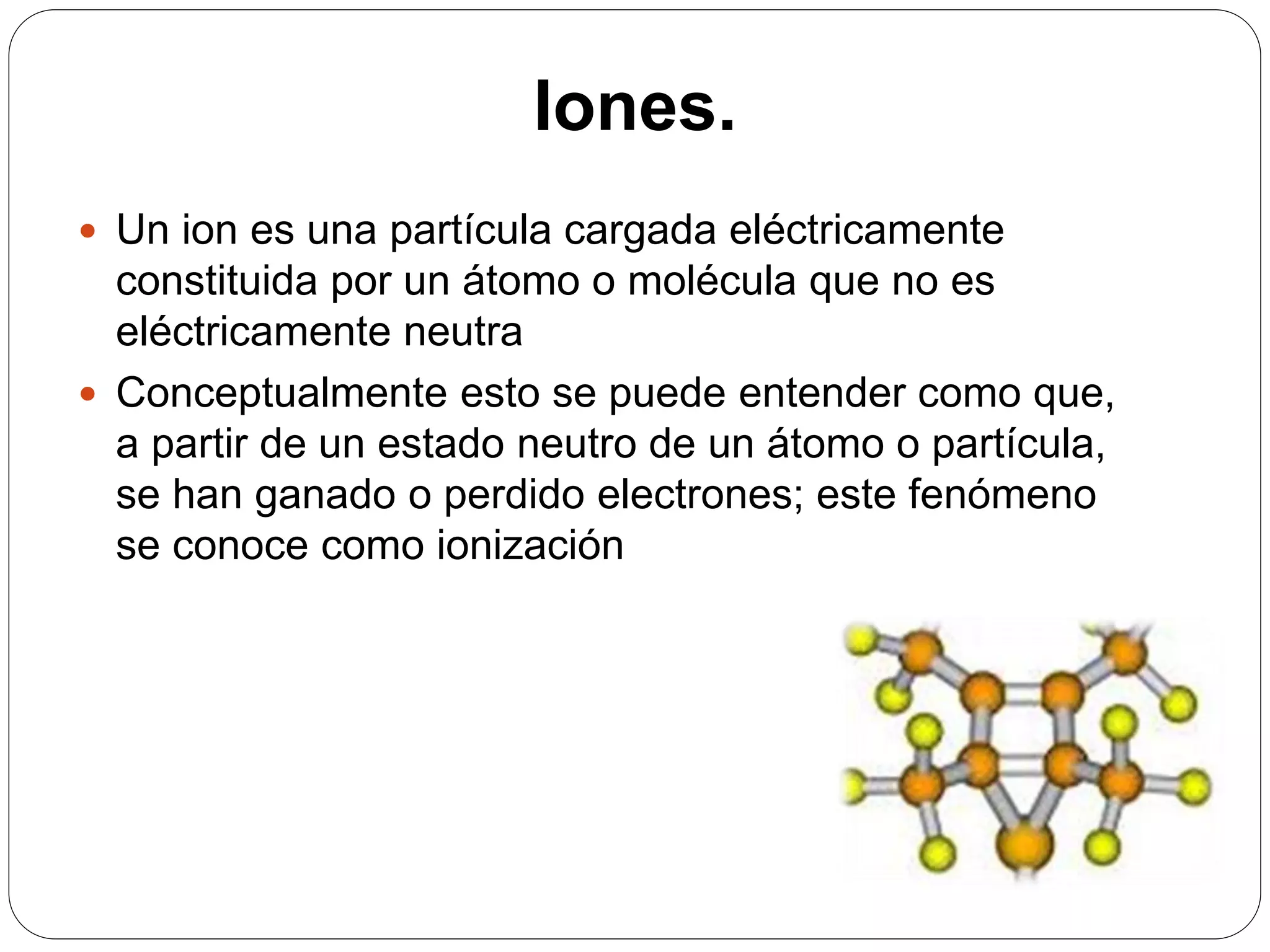 Iones | PPT