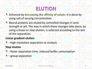 Ion Exchange Chromatography | PPTX