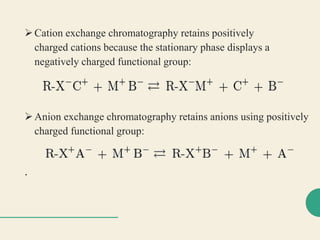 Ion Exchange Chromatography | PPT