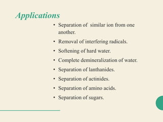 Ion Exchange Chromatography | PPTX