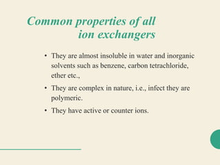 Ion Exchange Chromatography | PPTX