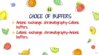 Ion exchange chromatography | PPTX