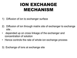 Ion exchange chromatography | PPT