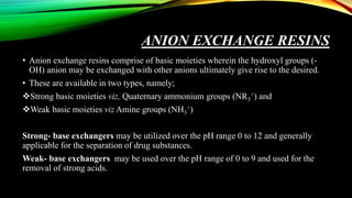 Ion exchange chromatography | PPTX