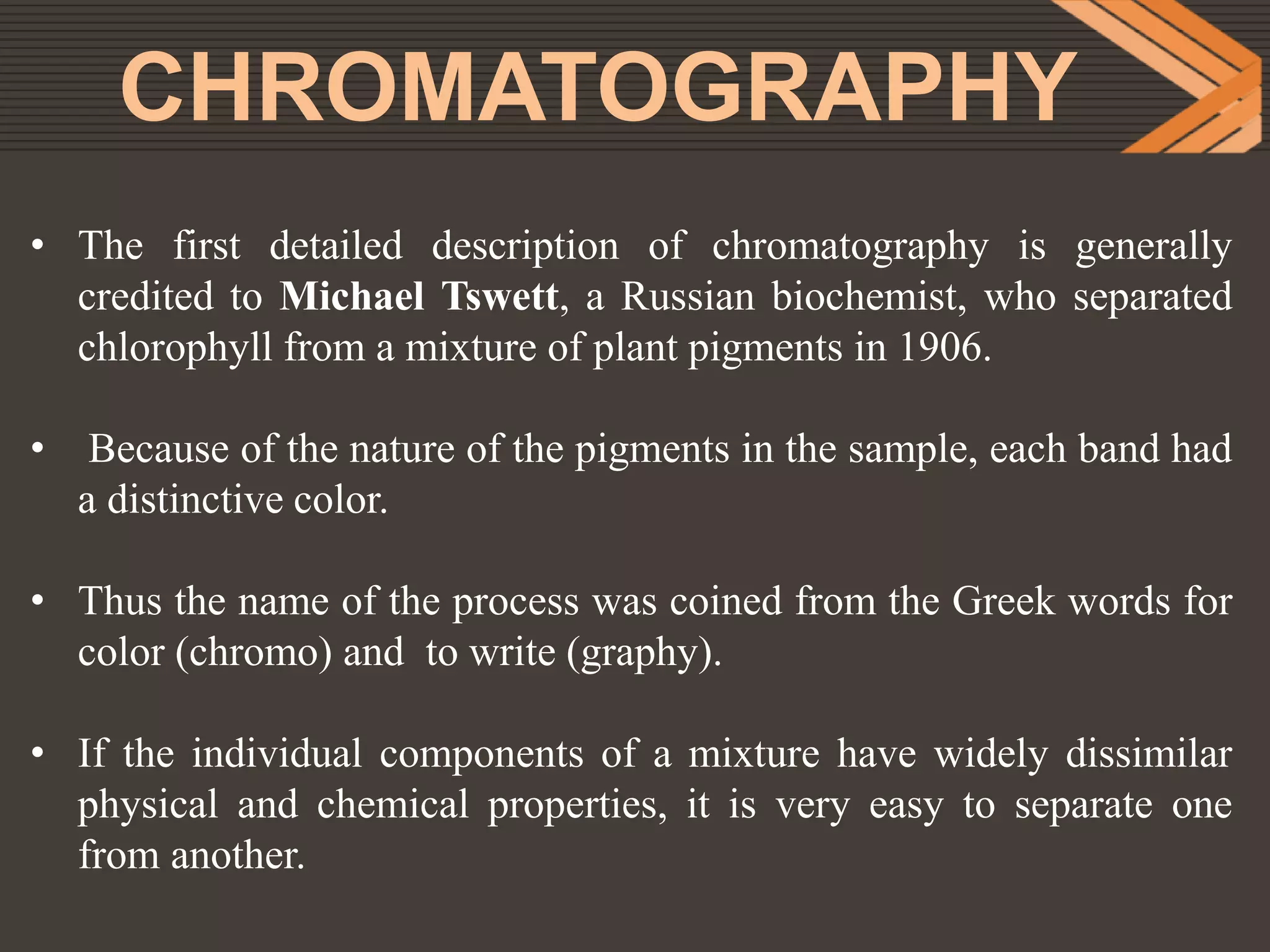 Ion exchange chromatography | PPTX