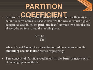 Ion exchange chromatography | PPTX