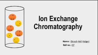 ION EXCHANGE CHROMATOGRAPHY .pptx