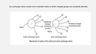 Ion exchange chromatography | PPTX