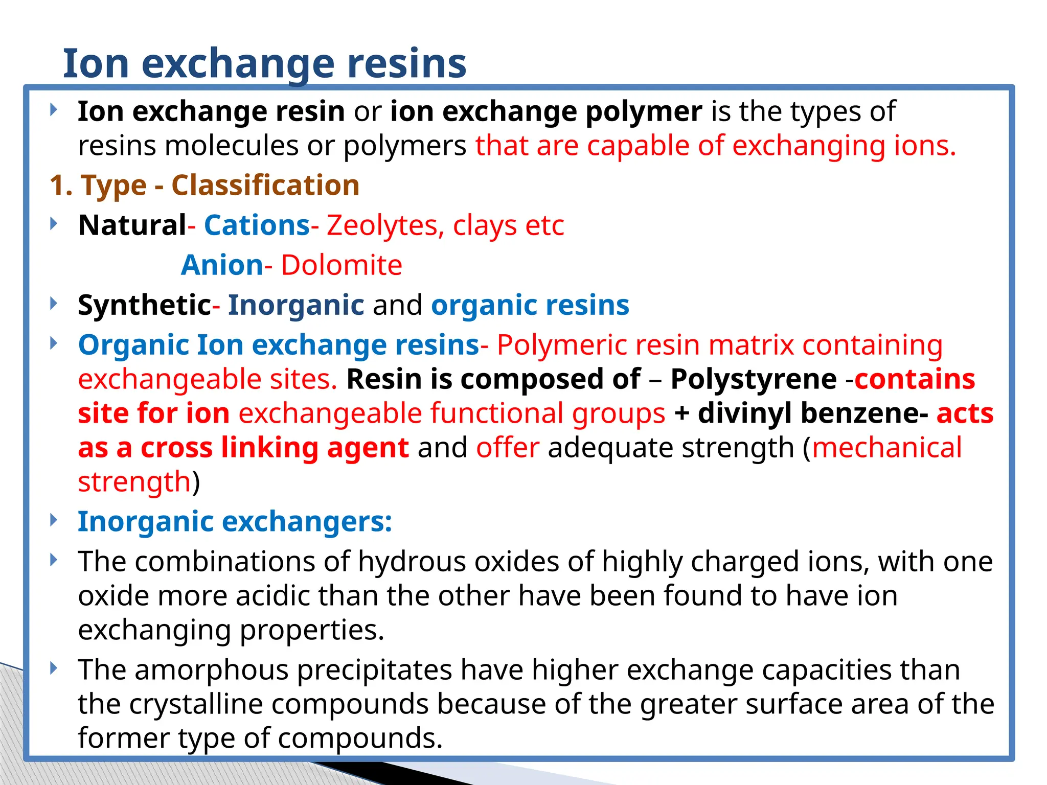 Cation Exchange Chromatography and Anion Exchange Chromatography .pptx