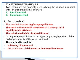 Cation Exchange Chromatography and Anion Exchange Chromatography .pptx