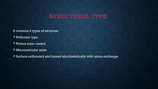 ION_EXCHANGE_CHROMATOGRAPHY[1].pptx rvs college of pharmaceutical ...
