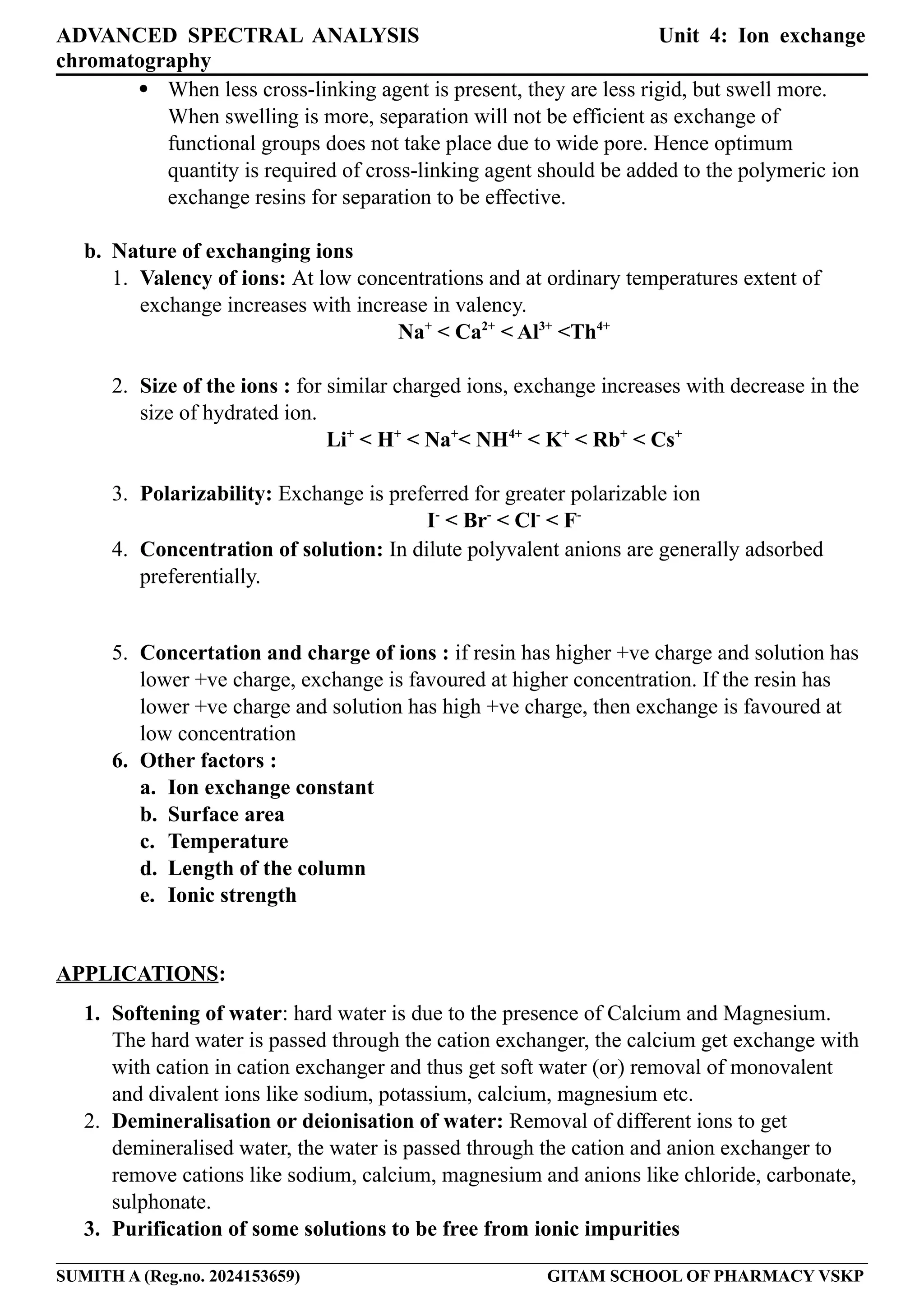 ion exchange chromatography by sumith.docx