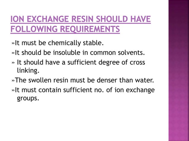 Ion exchange chromatography | PPTX