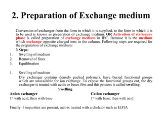 Ion exchange chromatogrpahy | PPT