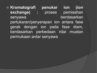 Ion exchange cromatography compile.pptx